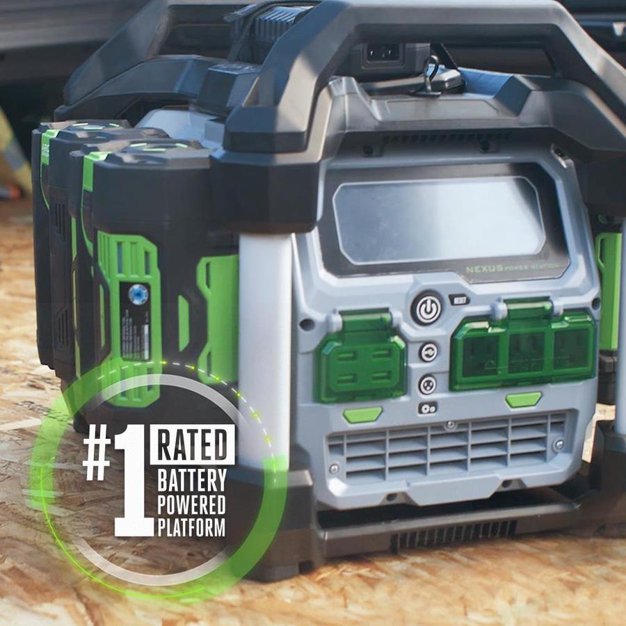 EGO NEXUS POWER STATION KIT-2X7.5AH in the Power Stations department at ...