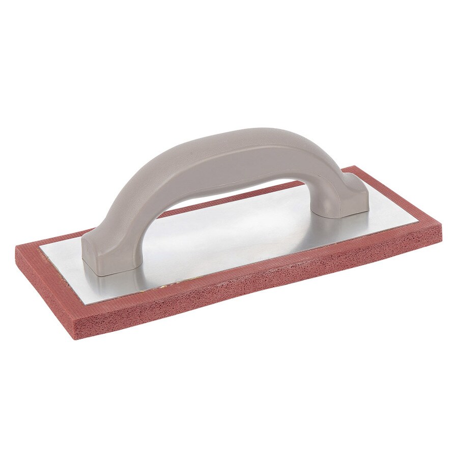 Blue Hawk 9-in x 4-in Red Rubber Stucco Float at Lowes.com