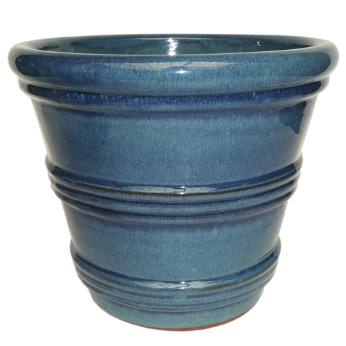 allen + roth 8.07-in W x 7.87-in H Ceramic Planter in the Pots ...
