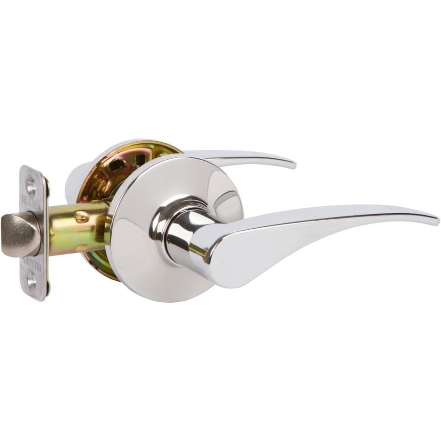 Delaney Hardware Dayton Chrome Right-Handed Dummy Door Handle at Lowes.com