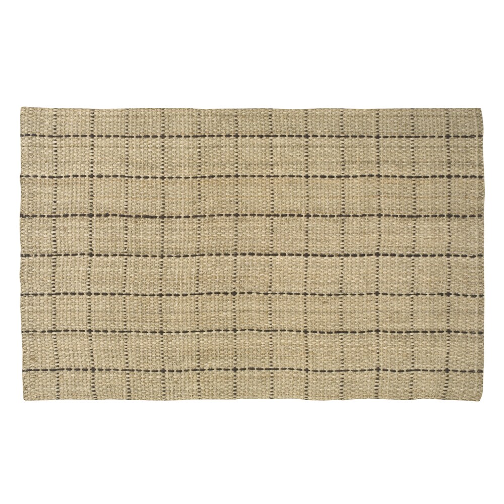 William Goodacre & Sons 5' x 8' Mesta Jute Tiles Area Rug at Lowes.com