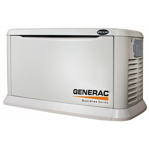 Generac 20/18kW Air-Cooled Standby Generator in the Home Standby ...