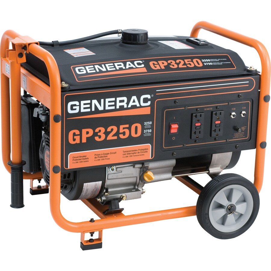 Generac 3750-Watt Portable Generator in the Portable Generators ...
