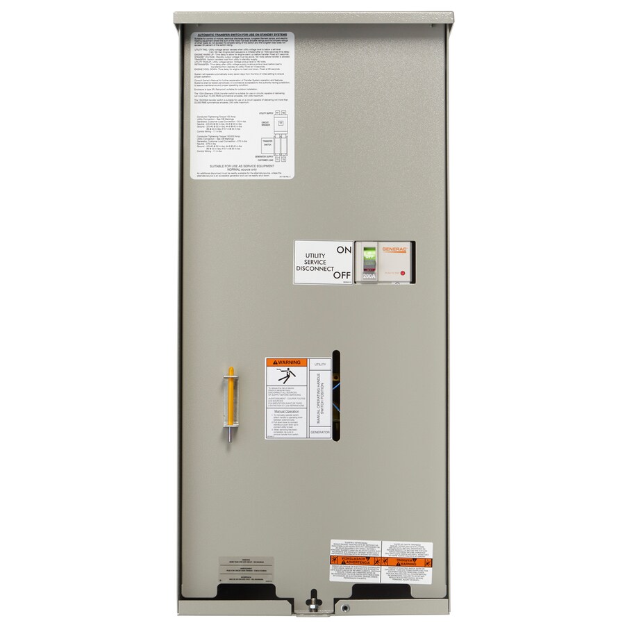Generac Smart Switch 48000-Watt Generator Transfer Switch Kit in the ...