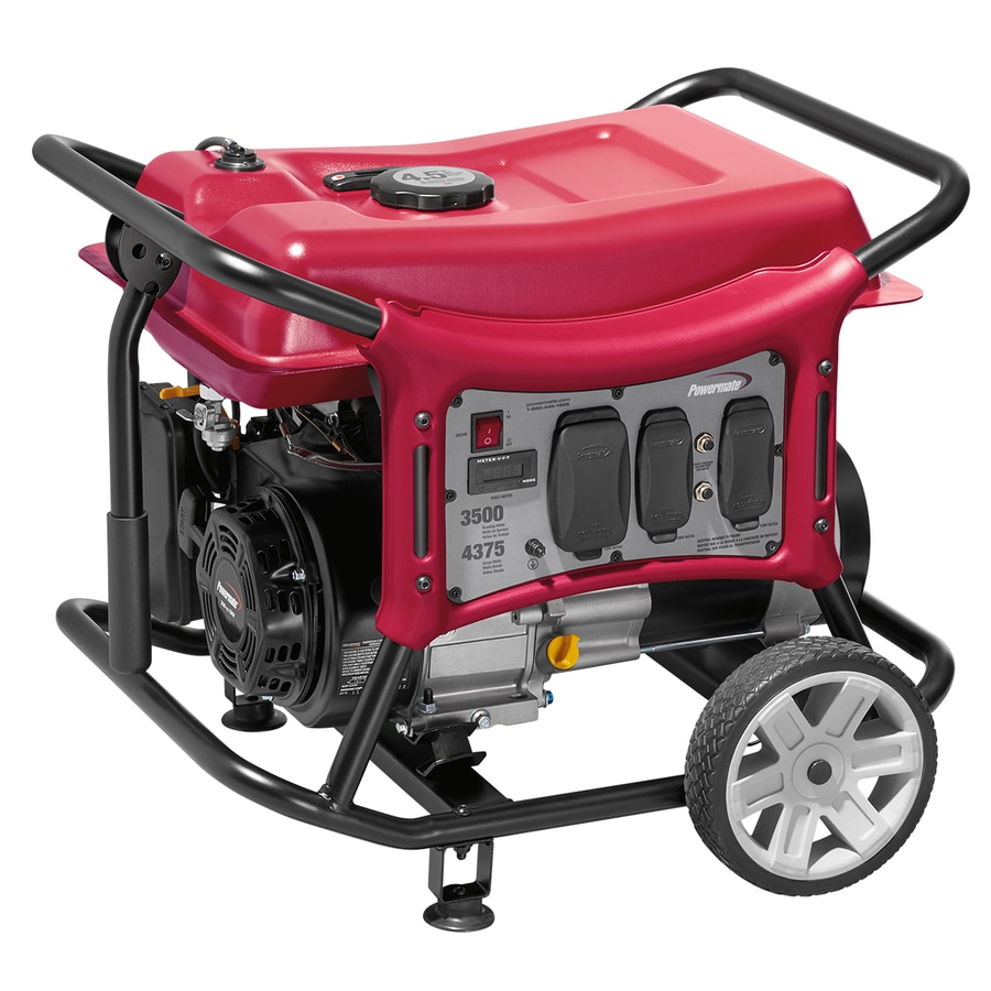 Powermate CX 4375-Watt Gasoline Portable Generator at Lowes.com