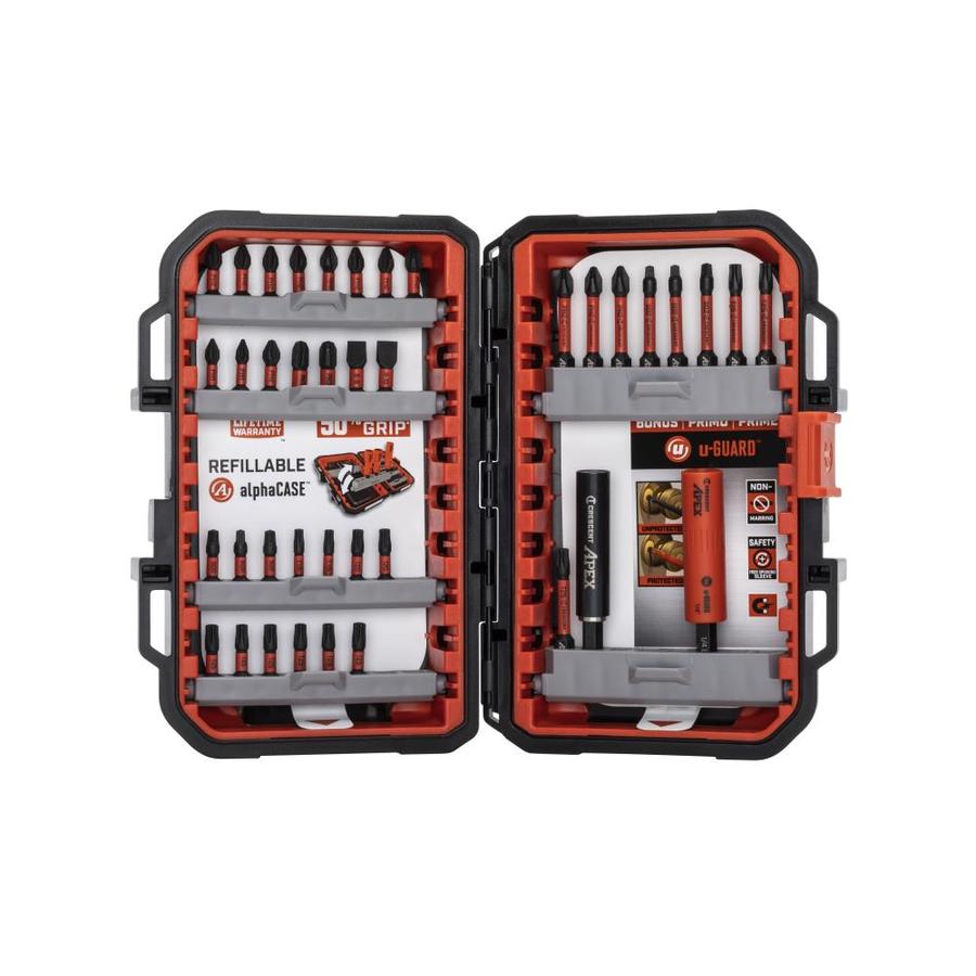 Crescent Crescent APEX 1/4-in Impact Driver Bit Set in the Impact ...