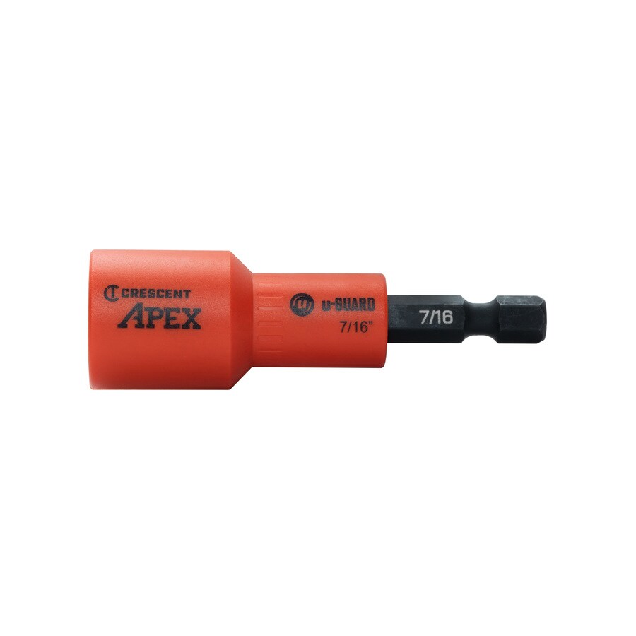 Crescent Apex Apex 1/4-in x 2-9/16-in Nutsetter Impact Driver Bit in ...