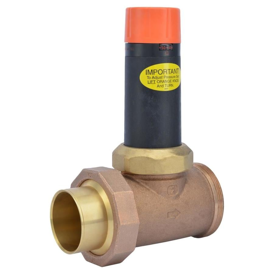 Cash Acme EB25 Brass 2-in Copper Sweat Pressure Regulator Valve at ...