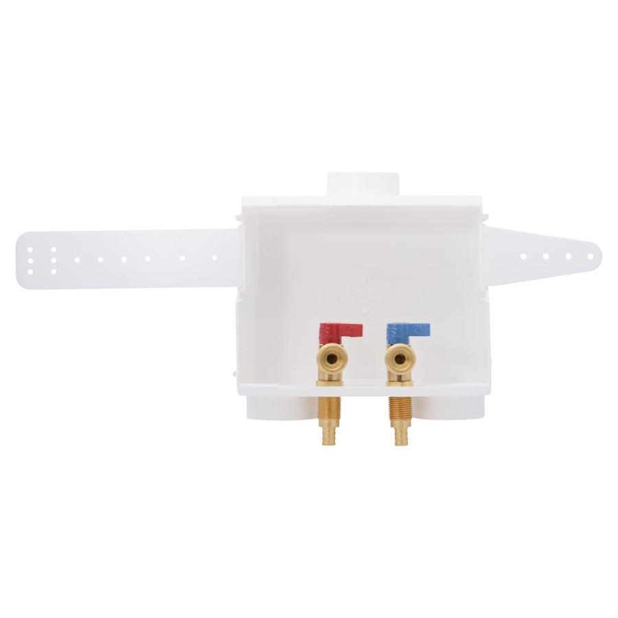 SharkBite Quarter Turn Ball Valve PEX Washing Machine Outlet Box in the ...
