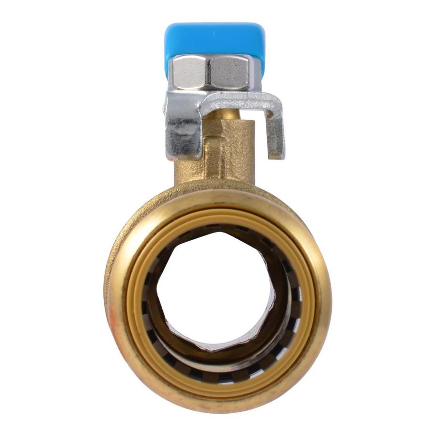 SharkBite Brass 3/4-in Push-to-Connect Ball Valve in the Ball Valves ...