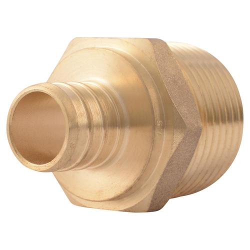 SharkBite 3/4-in x 1-in dia Brass PEX Male Adapter Crimp Fitting in the ...