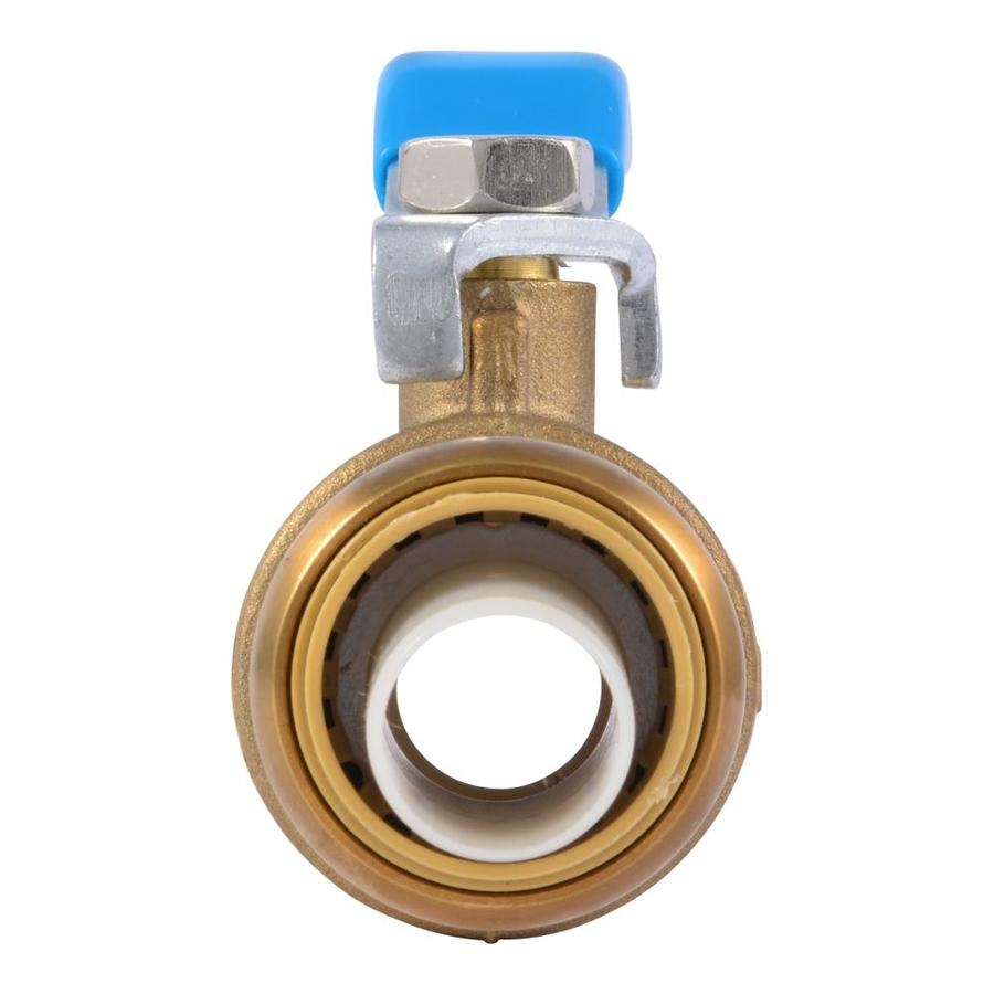 SharkBite Brass 3/4-in Push-to-Connect Ball Valve in the Ball Valves ...