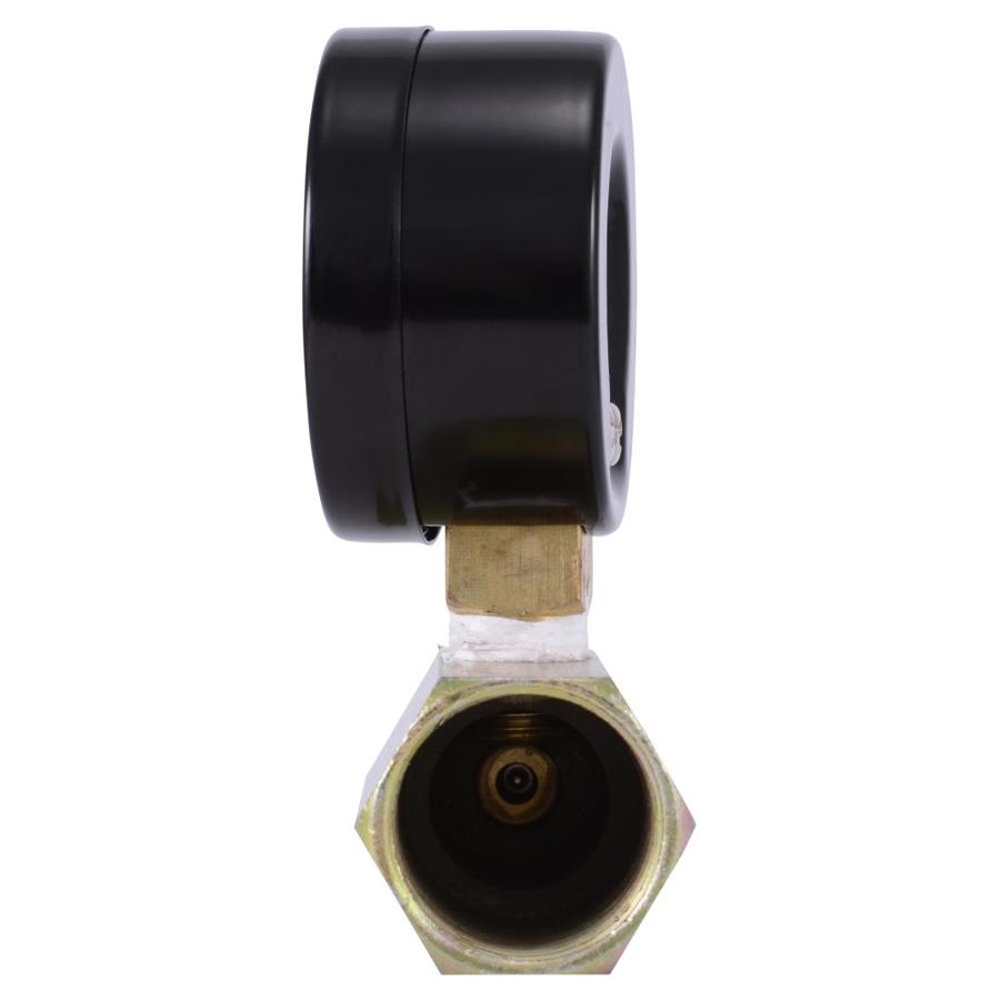 SharkBite Test Pressure-Gauge in the Hydronic Baseboard Heater ...