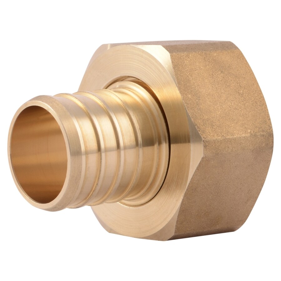 SharkBite Brass PEX Female swivel adapter Crimp Fitting at Lowes.com