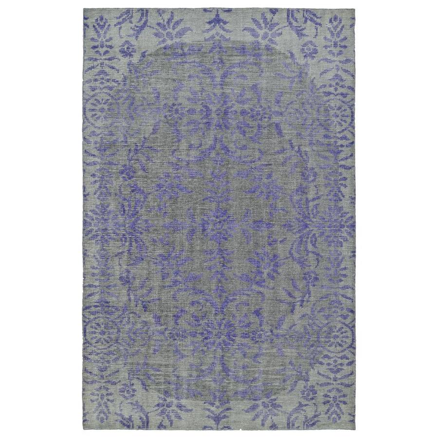 Kaleen Relic Purple Rectangular Indoor Handcrafted Southwestern Area ...
