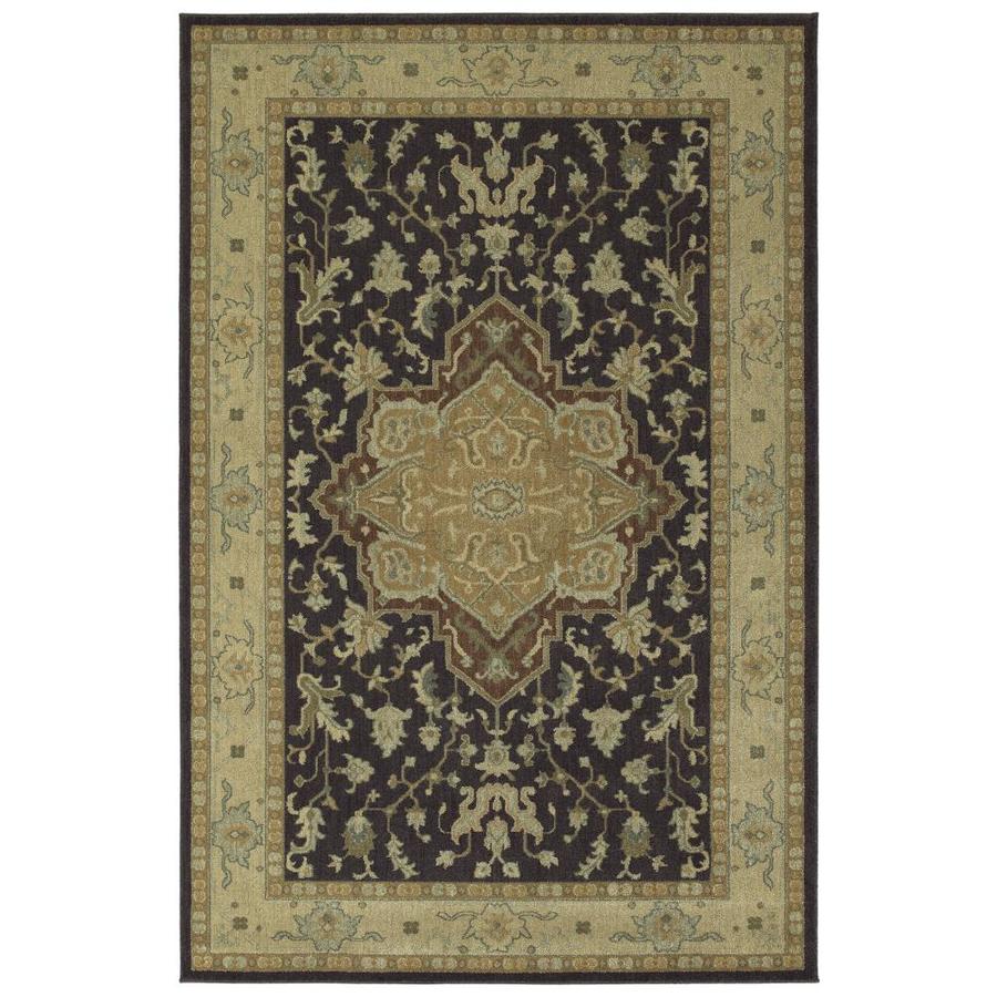 Kaleen Rachael Ray Upstate Charcoal Indoor Distressed Area Rug (Common ...