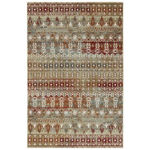 Kaleen Kavon Gold Rectangular Indoor Machine-Made Southwestern Area Rug ...