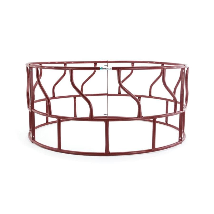 Tarter 1 bale Gray Galvanized Steel Cow Feeder at Lowes.com