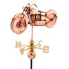 Good Directions Polished Copper Roof-mount Motorcycle Weathervane at ...