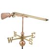 Good Directions Polished Copper Roof-mount Shotgun Weathervane at Lowes.com