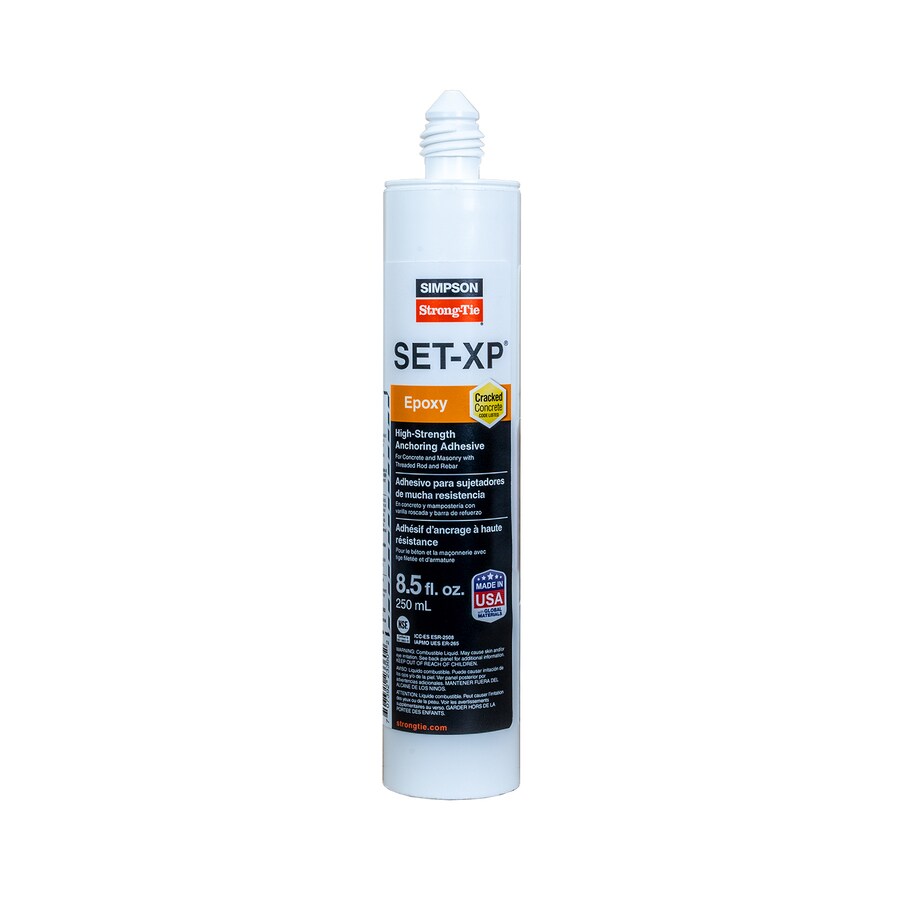 Simpson Strong-Tie SET-XP 8.5 -oz High-Strength Epoxy Adhesive ...