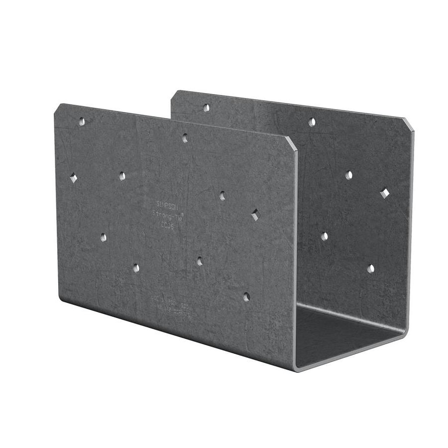 Simpson Strong-Tie CCOQ Column Cap (No Straps) for 6x Beam, with Strong ...