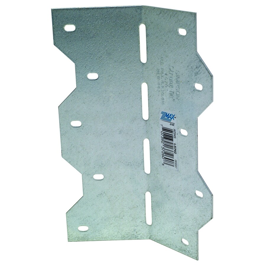 Simpson Strong-Tie 6.375-in 18-Gauge Steel Angle in the Angles ...