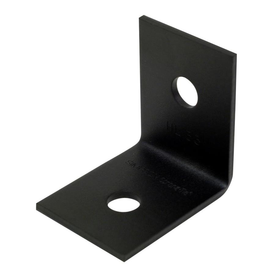 Simpson Strong-Tie 3.25-in x 2.5-in x 3.25-in 7-Gauge Steel Angle in ...