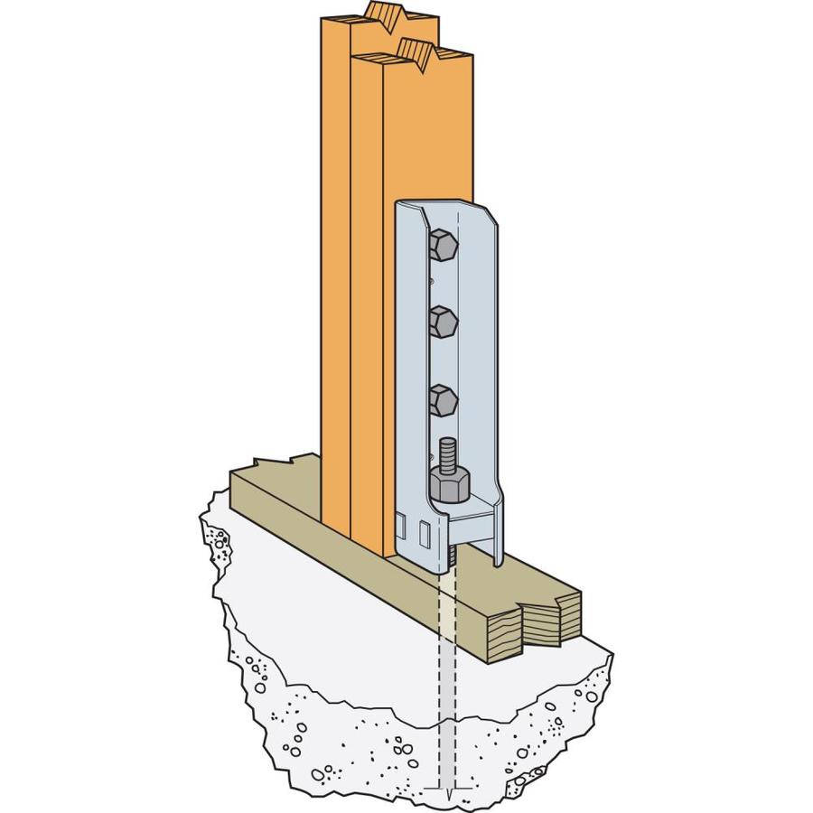 Simpson Strong-Tie HDB 12-3/8 in. Galvanized (G90) Bolted Holdown in ...
