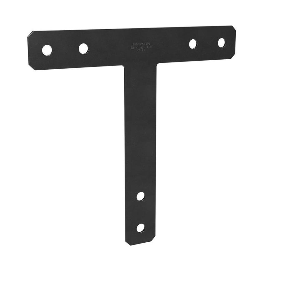 Simpson Strong-Tie HTPC 16 in. x 16 in. 7-Gauge Black Powder-Coated ...