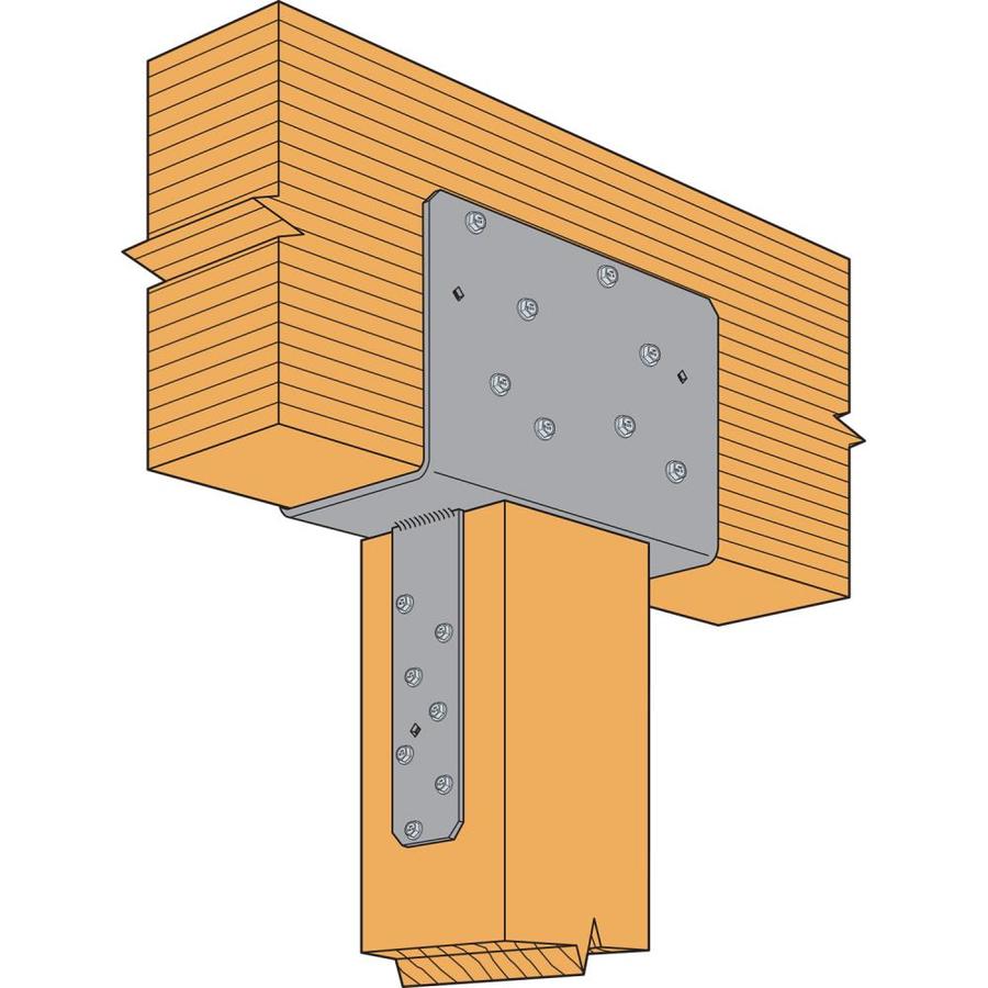 Simpson Strong-Tie CCQ Column Cap for 5-1/8 in. Beam, 6x Post with ...