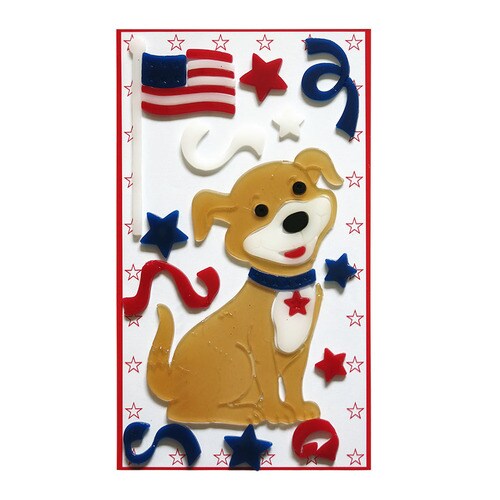USA Dog Gel Cling in the Decorative Accessories department at Lowes.com