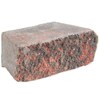 Red/Char Retaining Wall Block (Common: 4-in x 12-in; Actual: 4-in x 11. ...