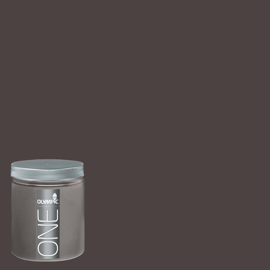 Olympic 8-oz Phantom Mist Interior Satin Paint Sample in the Paint ...