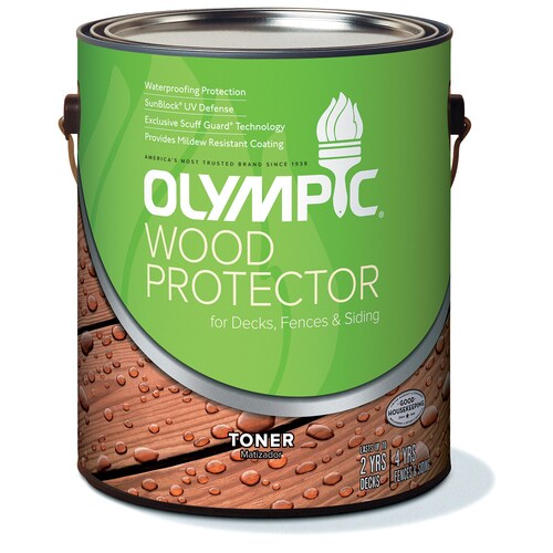 Olympic Cedar Naturaltone Semi-Transparent Exterior Stain (Actual Net ...