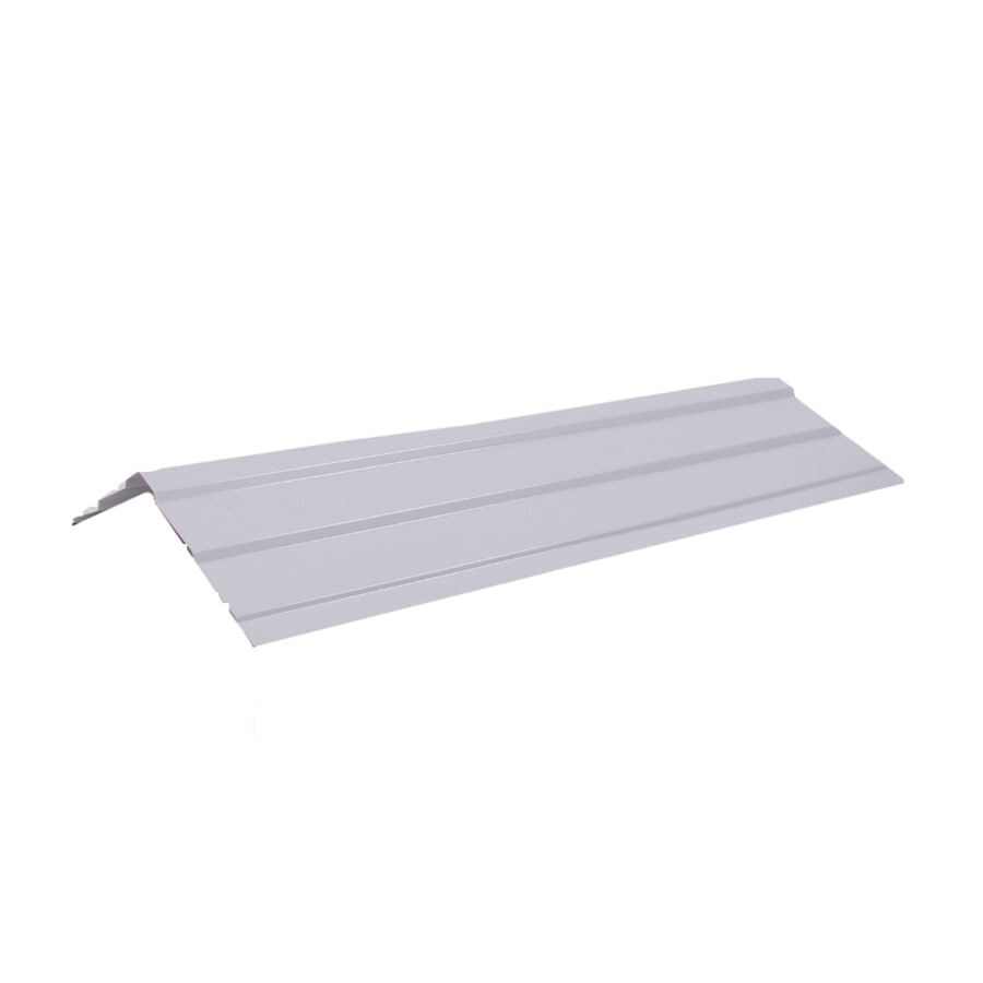 Fabral 5 Rib 14-in x 126-in Unpainted Steel Stick Roof Ridge Vent at ...