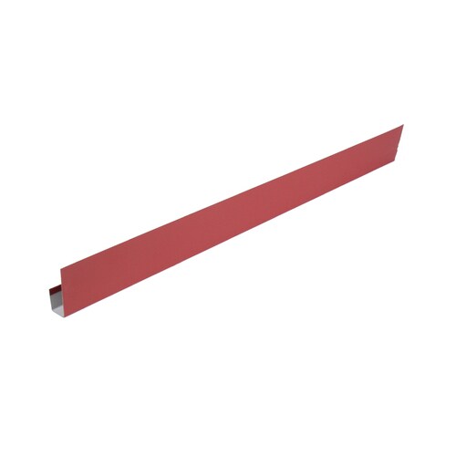 Fabral 5 Rib 2.25-in x 126-in Brick Red J-Trim Metal Siding Trim in the ...