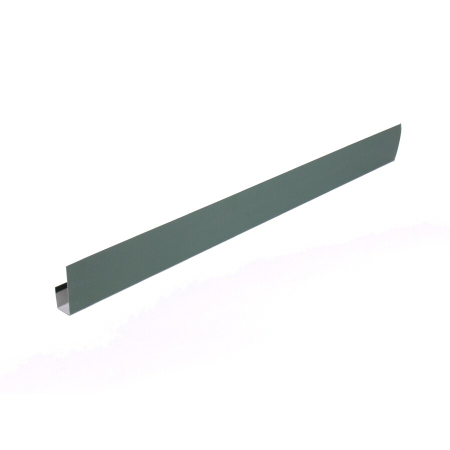 Fabral 5 Rib 2.25-in x 126-in Evergreen J-Trim Metal Siding Trim at ...