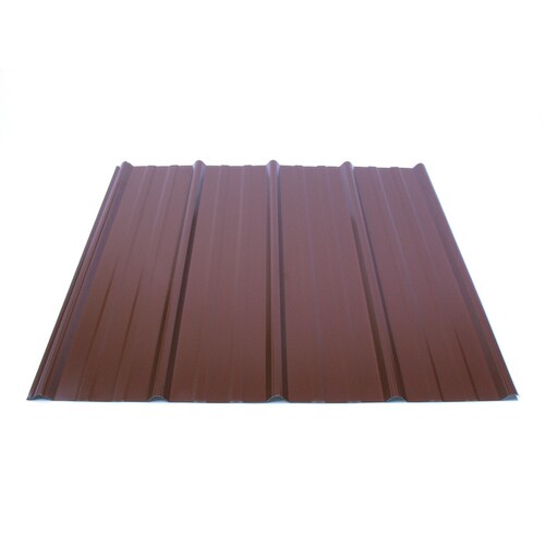 Fabral 5 Rib 3.14-ft x 8-ft Ribbed Metal Roof Panel at Lowes.com