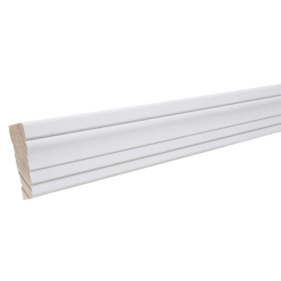 EverTrue 2.25-in x 7-ft Interior Pine Primed PFJ Window and Door Casing ...