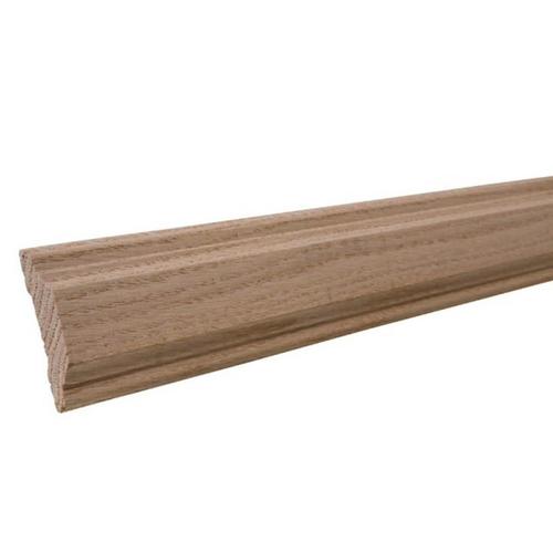 2-1/2-in x 8-ft Oak Unfinished Chair Rail Moulding (Actual: 2.5-in x 8 ...