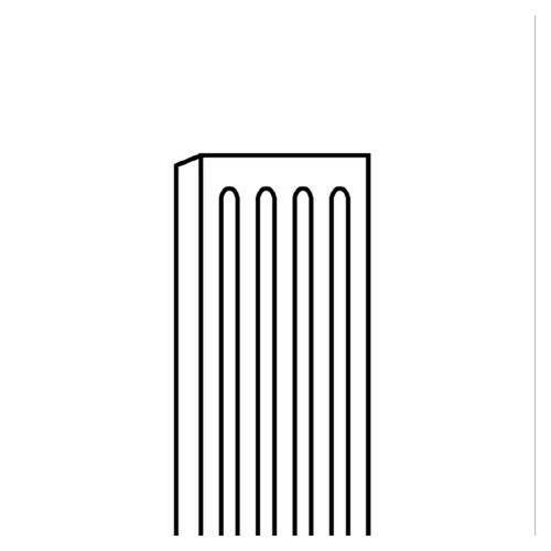 EverTrue Primed Pine Fluted Jamb Header at Lowes.com