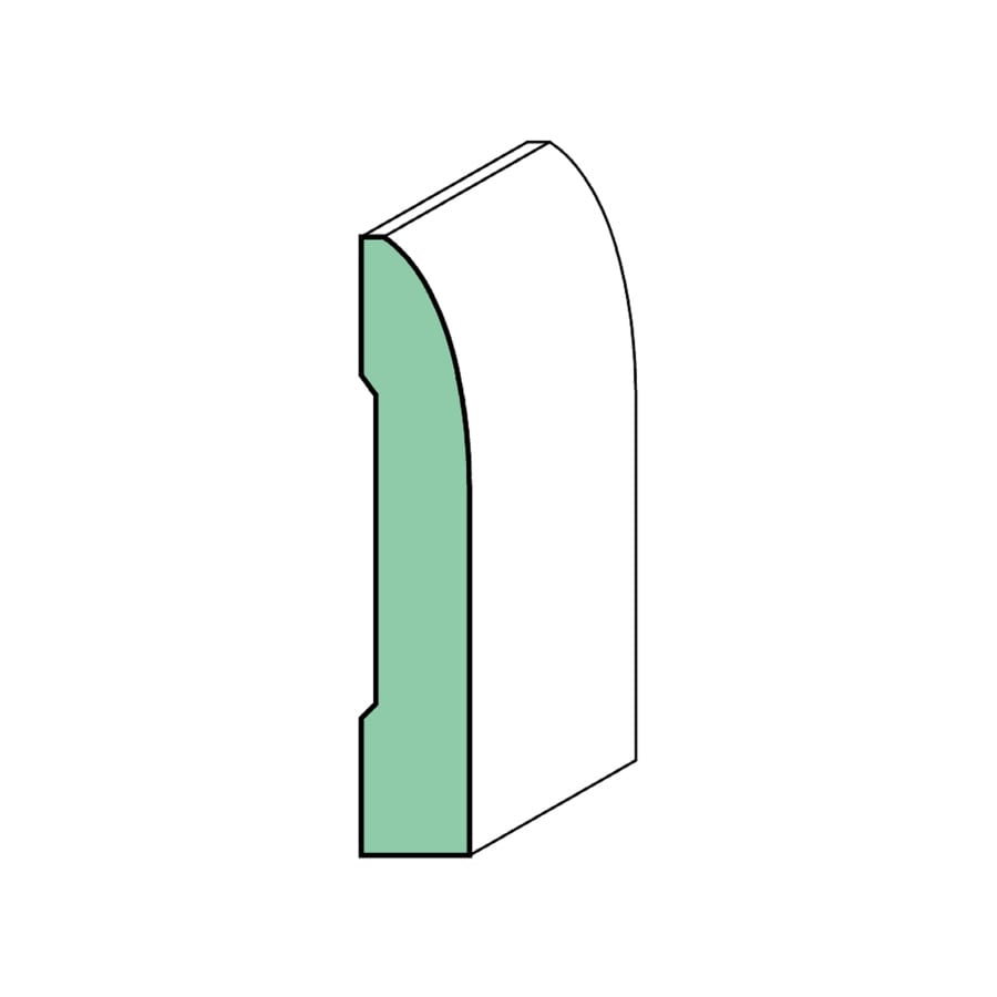 EverTrue OAK BASE 713 3-1/4-INX1/2-INX8-FT at Lowes.com