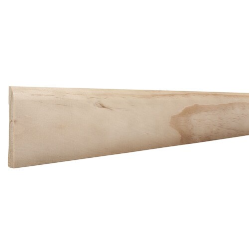 3-in x 12-ft Pine Unfinished Baseboard Moulding in the Baseboard ...