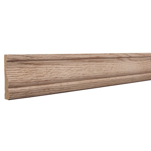 7/16-in x 2-1/4-in x 7-ft Unfinished Oak Wood Casing in the Window ...