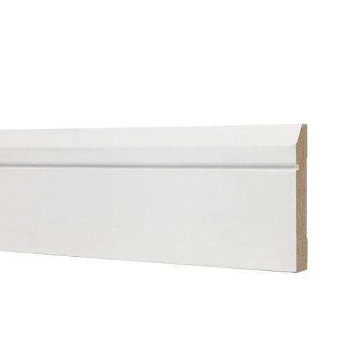 Craftsman 3-1/4-in x 12-ft Painted MDF Baseboard Moulding (Actual: 3.25 ...