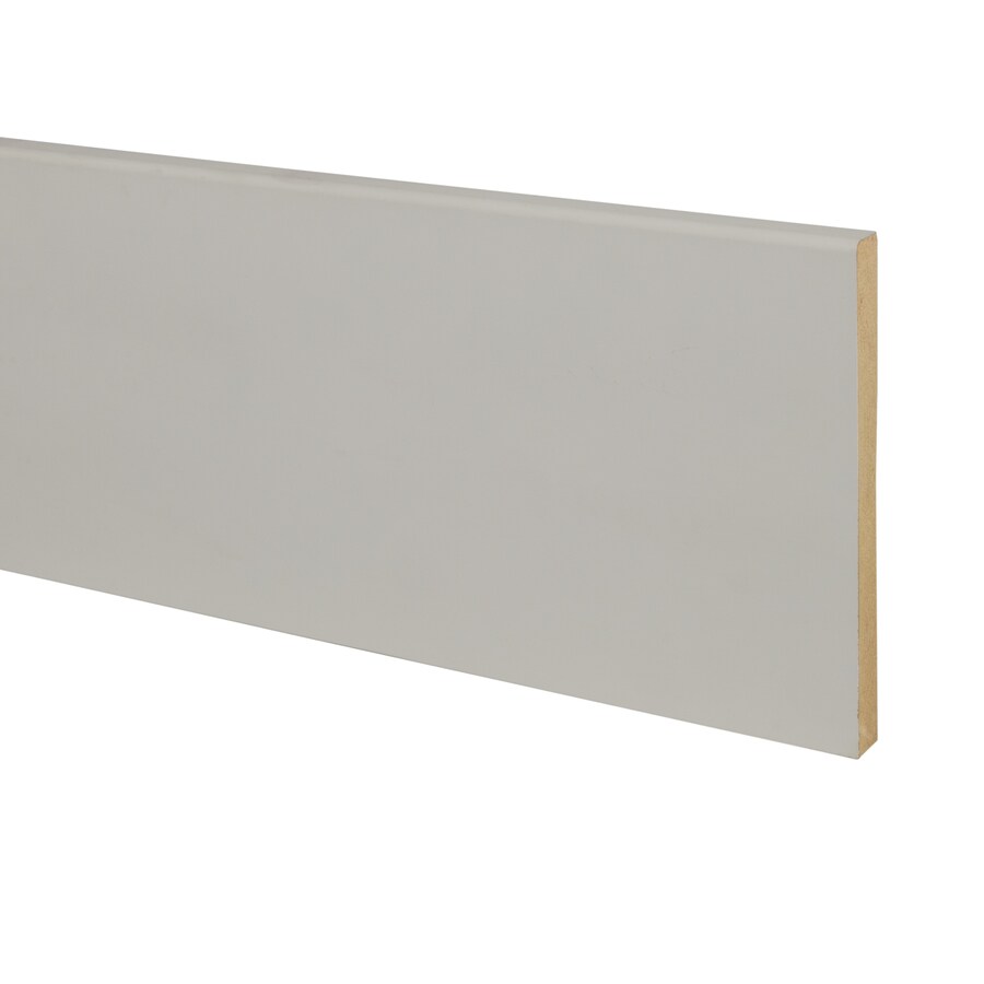 Craftsman 5-1/2-in x 12-ft Painted MDF Baseboard Moulding in the ...