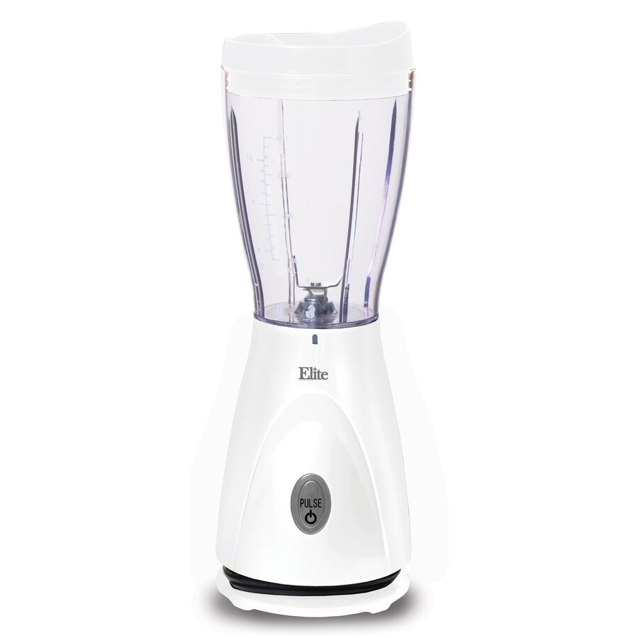 Elite 14-oz White 1-Speed 180-Watt Pulse Control Blender in the ...