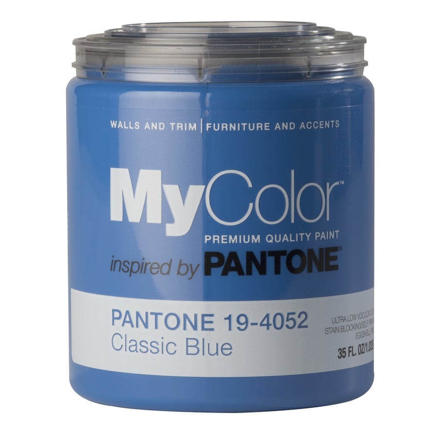 MyColor inspired by PANTONE 35 Oz. Interior Eggshell Paint and Primer ...