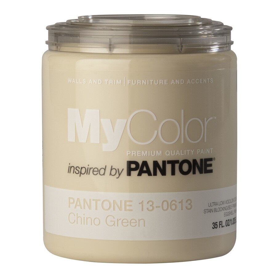 MyColor inspired by PANTONE 35 Oz. Interior Eggshell Paint and Primer ...